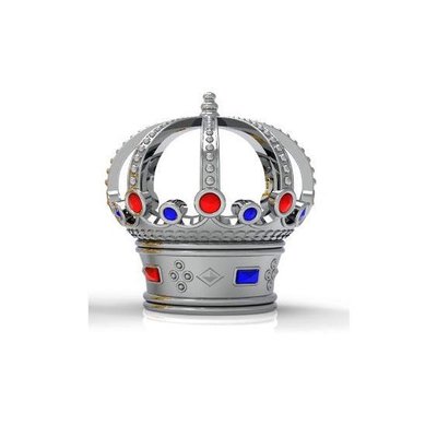 Gold Crown Metal Perfume Cap Silver Zinc Alloy Perfume Cap Free Design Provide Samples supplier