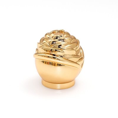 Custom Perfume Cap Gold-Encrusted  Luxury Cosmetic Packaging Environmental Friendly supplier