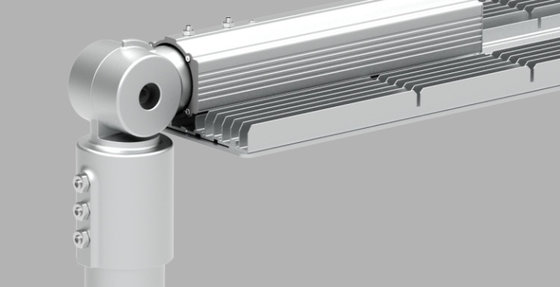 Ultra Slim Outdoor LED Street Lights Adjustable Bend Arm 30w - 150w For Residential Area