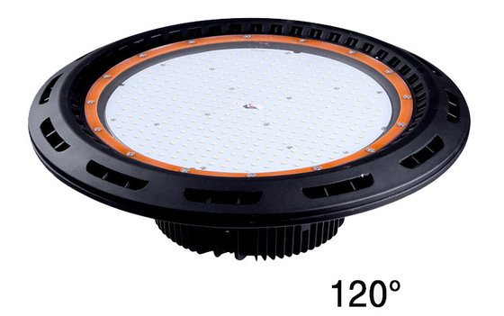 High Lumen LED UFO High Bay Light 60/90/120° Beam Angle 140LM/W For Industrial