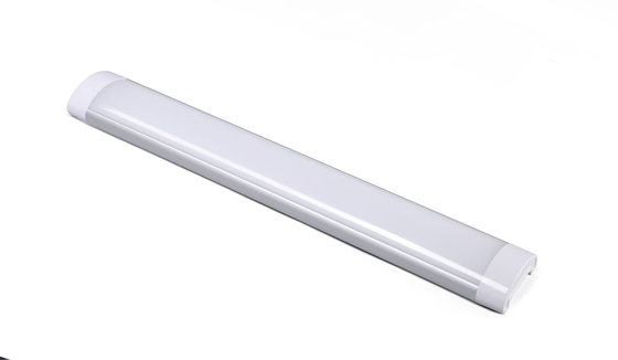 Warm White LED Batten Lights 600m 20W Suspended Installation With PC Milky Cover