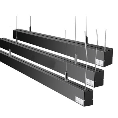 120LM/W Suspended Linear LED Lighting CRI80 AC85-265V Epistar 2835 For Large Facilities