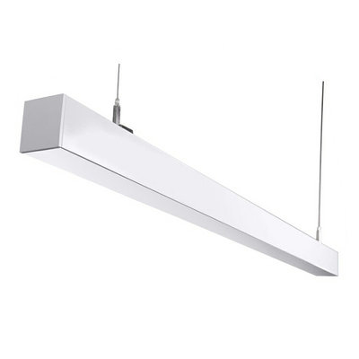 SMD2835 LED Linear Light / Commercial Linear Pendant Lighting 80W 120LM/W PF>0.9 CRI 80