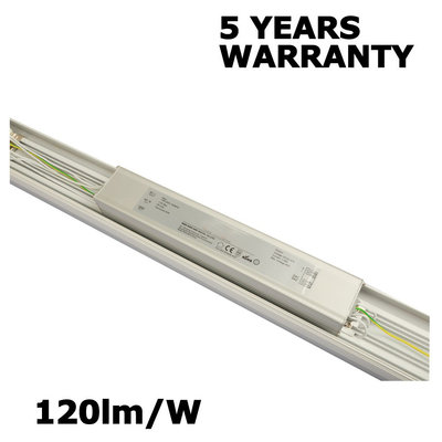 White LED Linear Light 130LM/W 60W 7800lm For Supermarket / Office Lighting