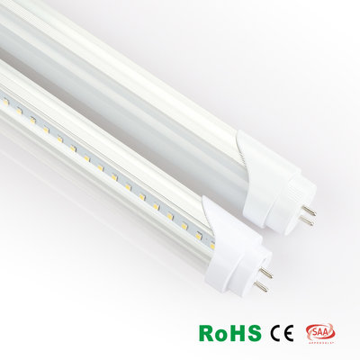 SMD 4ft T8 LED Tube Light Fixtures Epistar 2835 18W 1200mm For Supermarkets