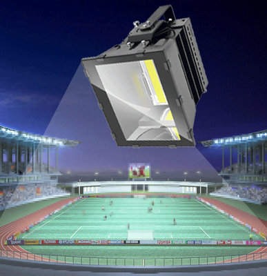 Popular LED Gymnasium Lighting  / LED Outdoor Arena Lights PF>0.9 CRI70 100lm/W