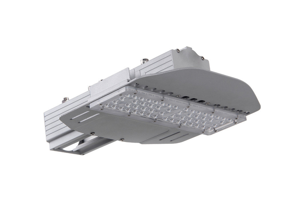 High Brightness Outdoor LED Street Lights 50W Lumileds 3030 120LM/W CRI70