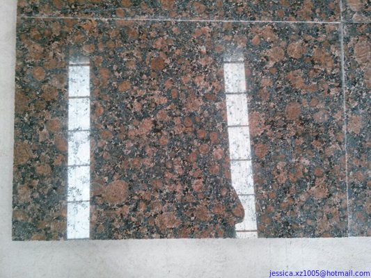 High Quality Machine Grade Baltic Brown Granite Tile Granite Facing Stone