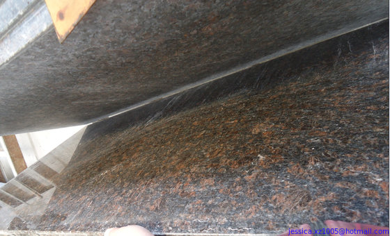 Popular Polished Tan Brown Granite Tile/Slab have Top Quality