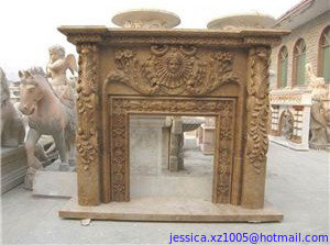 Natural Stone Fireplace,Marble ,Granite Fireplace,Fireplaces.Stone,Hottest Goods Fireplace