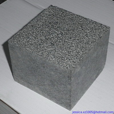 G684 Fuding Black Granite Basalt  Small Slab Tile Polished Flamed Leather Finished