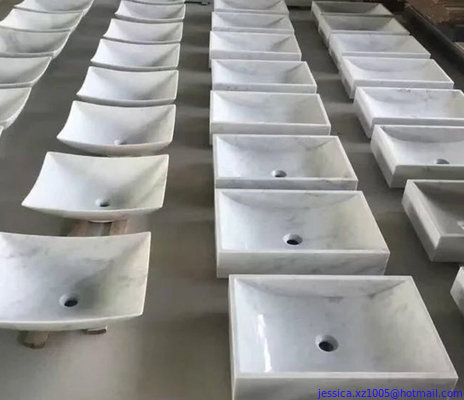 Single Hole Wash Basin Marble Basin Carrara White Marble Wash Basin Price