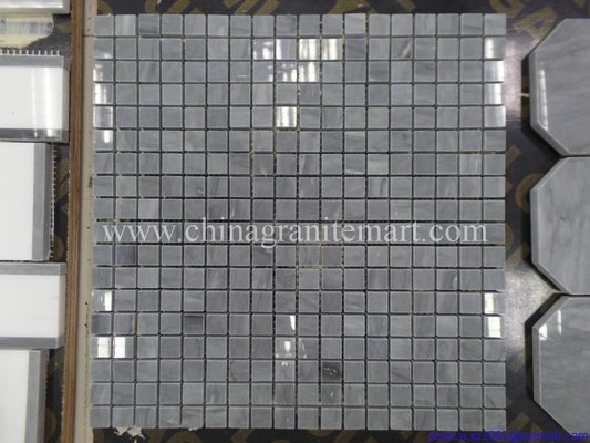 Grey Marble Mosaic,Herribone Mosaice,Hexagon Mosaic,Basket Wave Design Mosaic