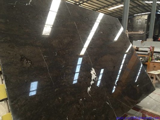 Competitive price polished marble slab style Morgan family marble,brown marble