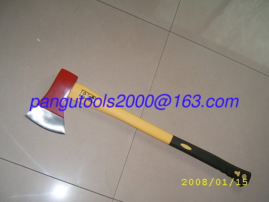A613  1250g 45# carben Steel  Axe heads, axes, hatchets, forestry  tools, cutting axe with fiberglass handle