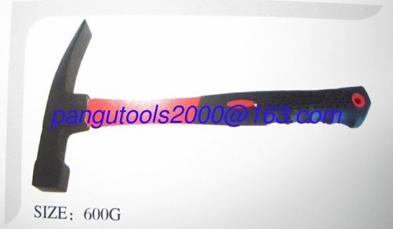 R661 Roofing Hammer,Tubular handle, hickory handle