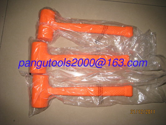 R882 Neon Orange or black Dead Blow Mallet, polyurethane mallet