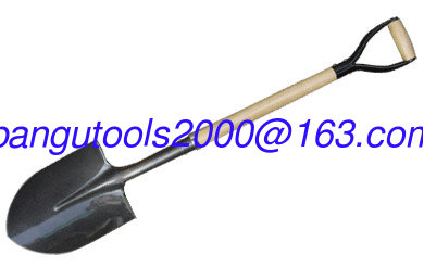 S518Y Point Shovel with ash handle
