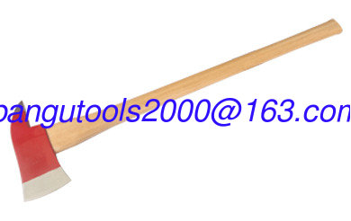 A623 fireman's axe with wooden handle, Fire Fighting tools