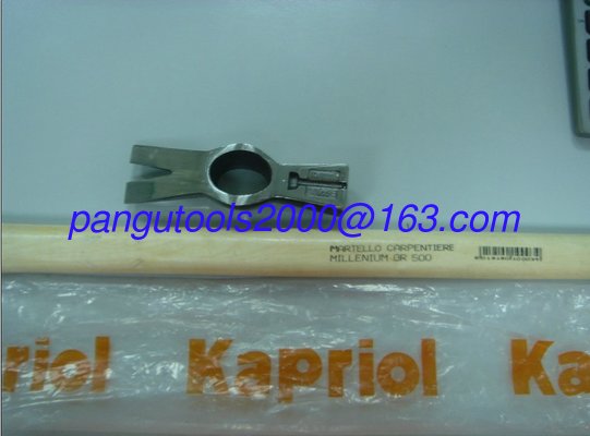C441 Italy-type  Claw Hammer with 400 wooden handle, Railway Hammer,