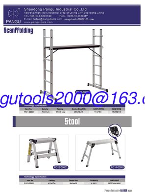 Aluminum folding step Stool, car washing stool