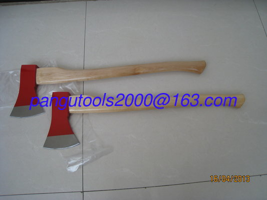 A 615 Axe with hickory handle, forged head, 1250G head, GS approval, forestry axes