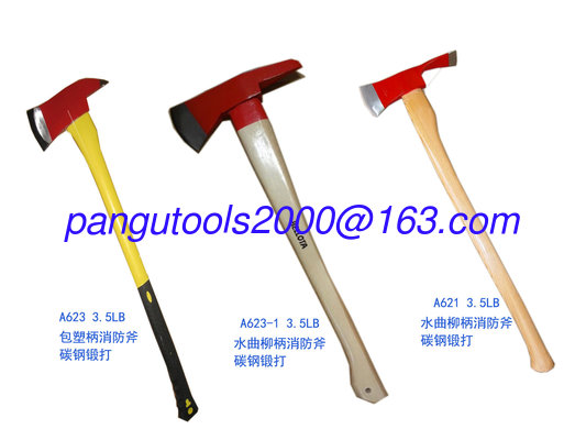 A623 fireman's axe with fiberglass handle, Fire Fighting tools, plulaski axe