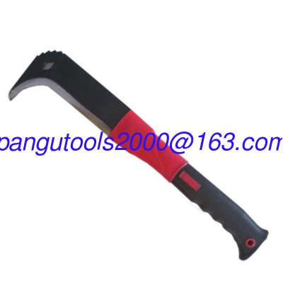 Draw shave with fiberglass handle,  tree debarking tools
