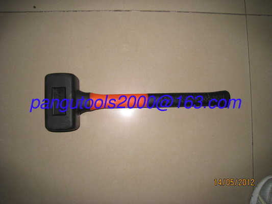 Dead blow hammer with fiberglass handle, Chinese factory