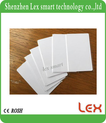 Rewritable Rfid 1k Blank Original M Ifare1 S50 Chip Card White Thin Pvc Card 13.56mhz Iso14443a Ic Smart Cards