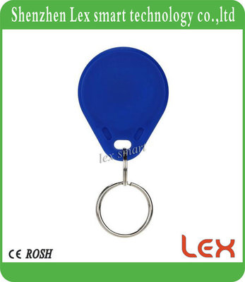 13.56Mhz Readable And Writeable Card Use ABS Material FM11RF08 1K IC Keyfobs ISO14443A key Tag