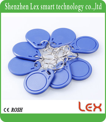 125Khz TK4100 RFID ID Tag Proximity Keyfobs Ring Access Control Smart Card for Access Control Time Attendance