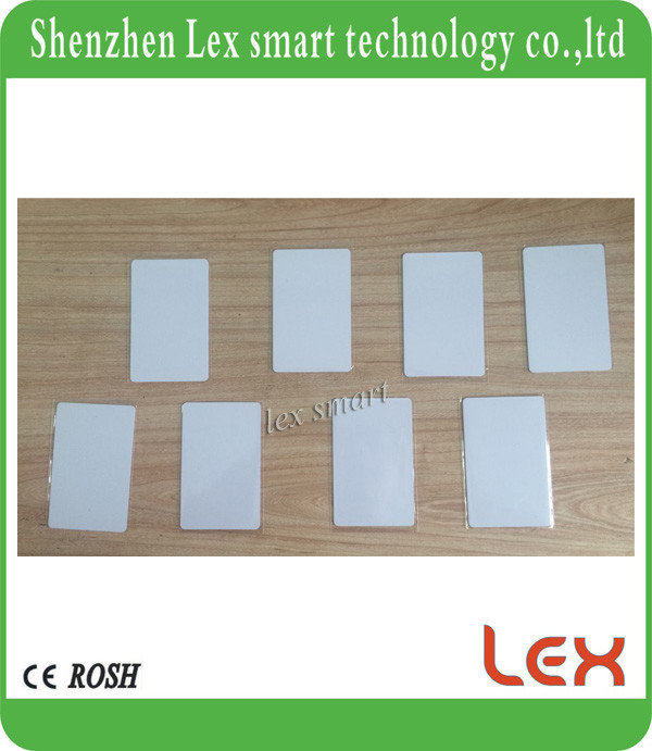 Best Print 100pcs/lot Original MF S50 13.56MHz 1k blank credit card Size Plastic Contactless PVC RFID Smard Chip IC Card