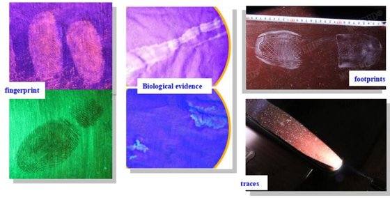 Forensic Multi-bands Detection LED Light  OR-GYD10/50/70