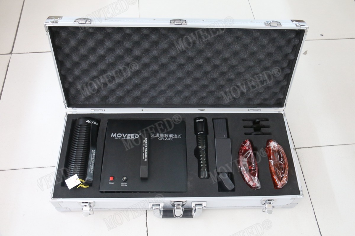 MOVEED® Traffic Accidents & Criminal Scene Investigation Light Source Kit  OR-GZJJ10