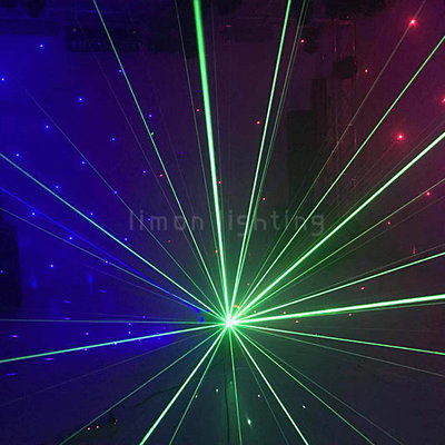 180W 3 Heads Disco Rotating Ball Laser Beam 2in1 Mini Moving Head Light supplier