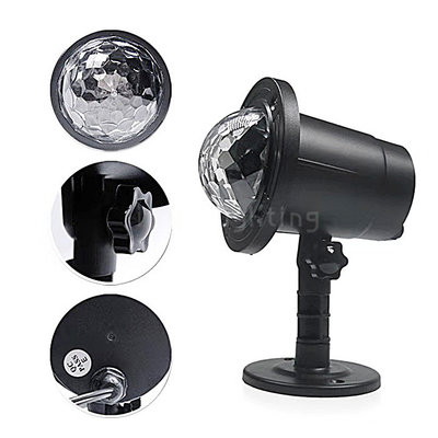 Outdoor IP65 Christmas RGBW infinite mixed color LED lawn magic ball light supplier