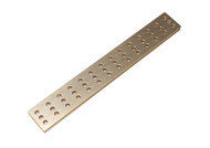 Linker Block 12 Lego Holes Long Grooved Beam -Aluminium