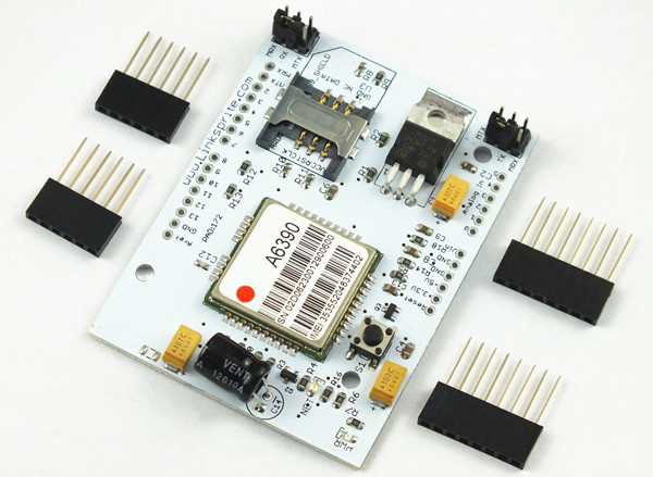 ATWIN Quad-band GPRS/GSM Shield for Arduino ( Network : GSM/GPRS )