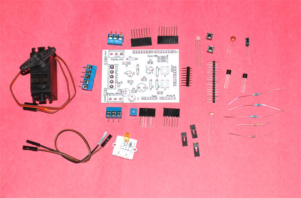 Scratch IO Shield Kit for Scratch for Arduino ( S4A )  (U1 Lm35)