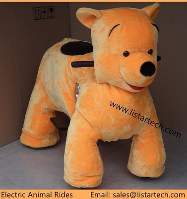 China Popular Electric Plush Animal Rides Bike in Theme Parks &amp; Amusement Parks for Sale supplier