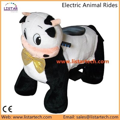 China plush motorized animals happy rider toys electric Battery Operated Animal Rides supplier