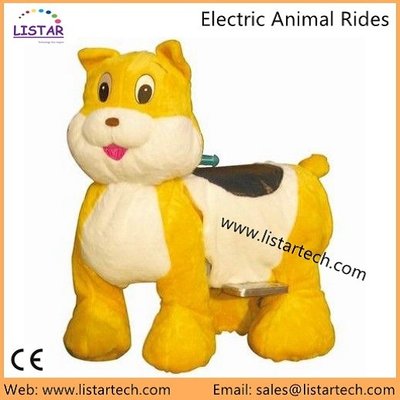 China Plush Motorized Animal &amp; Walking Animal Bike in Mall, Battery Animal Car Zippy Rides supplier