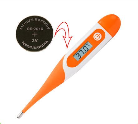 High Energy Density CR2016 Button Batteries For Digital Thermometer