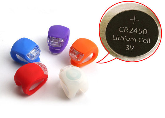 Rechargeable Lithium 3v Battery , Primary Indsutrial Monitors Cell Cr2450 3v 6.4g
