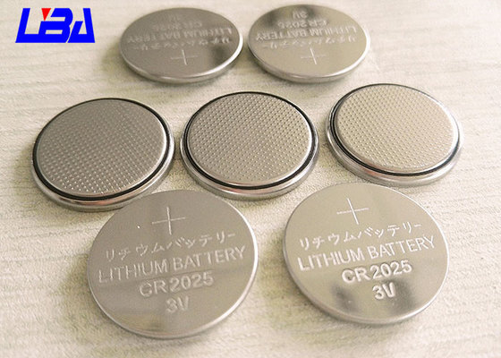 Customized Coin Cell CR2025 3V Battery  Rechargeable Green Power