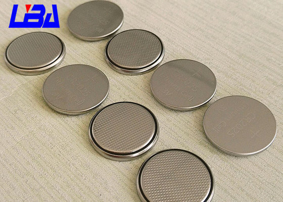 Hearing Aid Li - MnO2 Coin Cell Battery , Long Life 3v Lithium Battery Cr2025