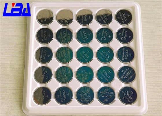 Eco - Friendly Button Cell Battery , Durable Battery Cr2025 3v For Watch