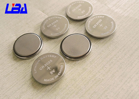Transceivers And Radios CR 2025 Button Cell Battery , 160mAh  2.4g Lithium Coin Battery