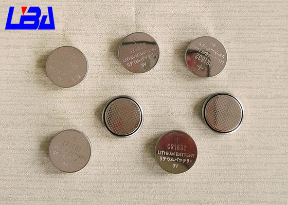 CR1620 CR1220 CR2032 CR2450 Lithium Coin Battery , Customized  Battery Cr1632 3v
